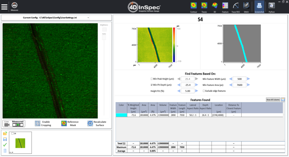 Scratches - 4D Technology
