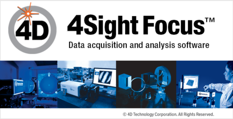 Upgrades to 4D Technology’s 4Sight Focus Software adds significant ...